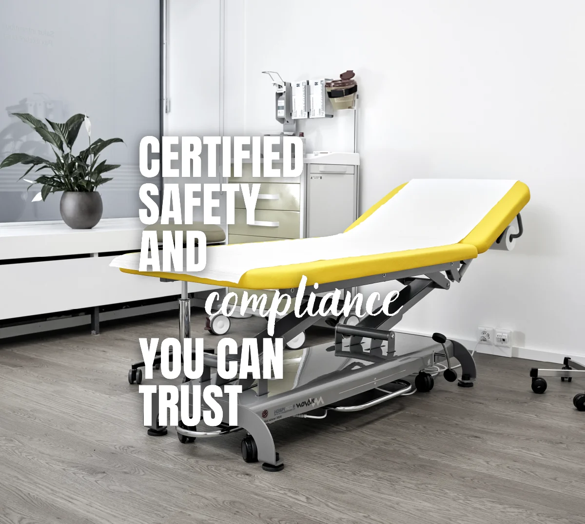 Examination tables: Certified safety │ Novak M